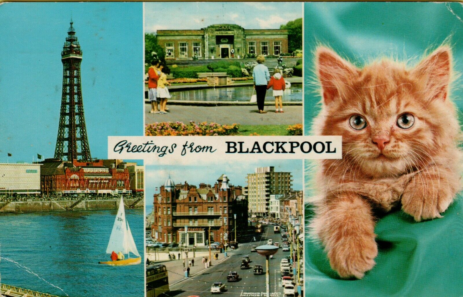 Greetings From Blackpool Postcard | Simply Blackpool